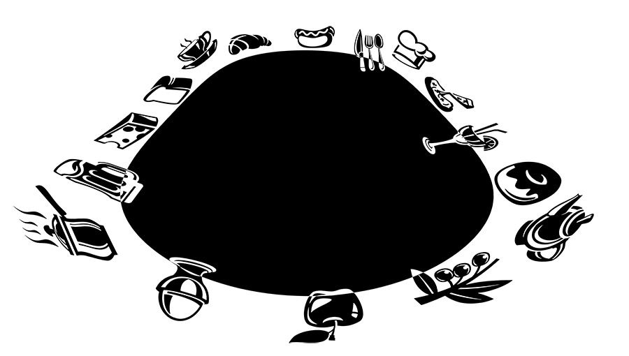 mirror food delicious adds appetite cafe restaurant kitchen